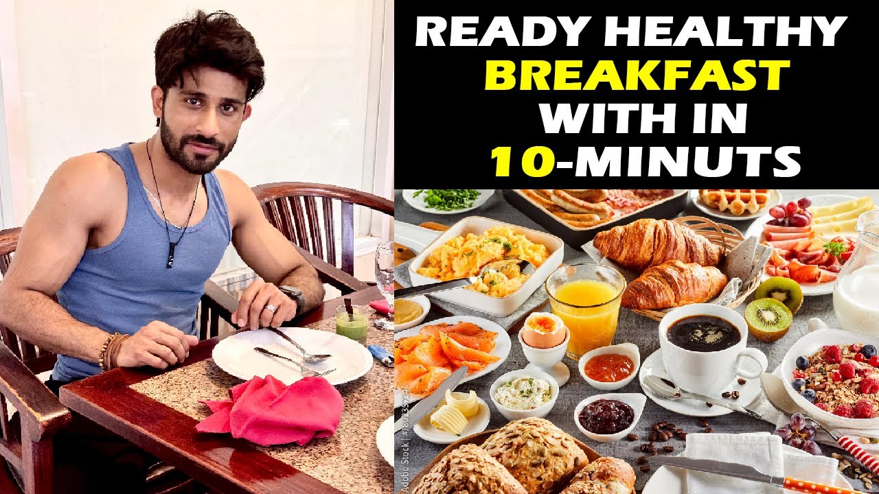 Healthy breakfast ready in 10 minutes 👍 - YouTube