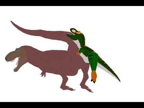 t rex mating - YouTube