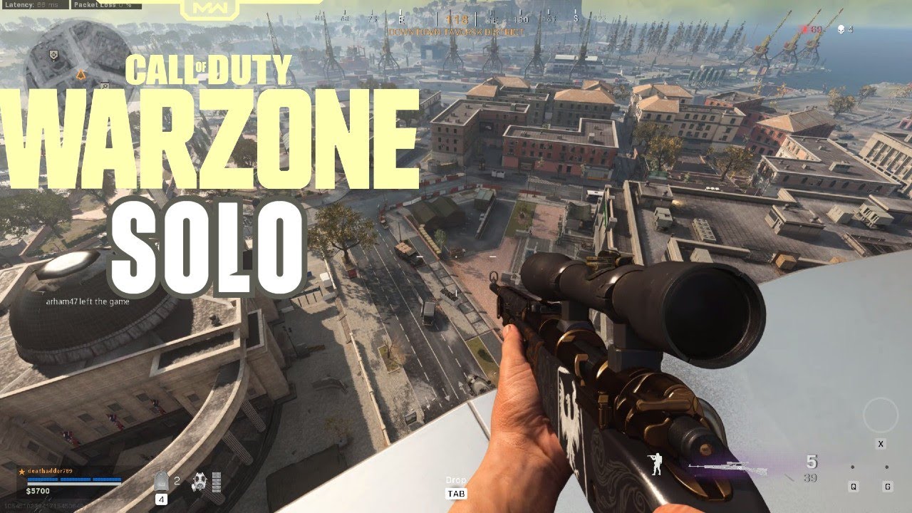 Call Of Duty Modern Warfare Warzone Battle Royale Solo Gameplay Cod 5