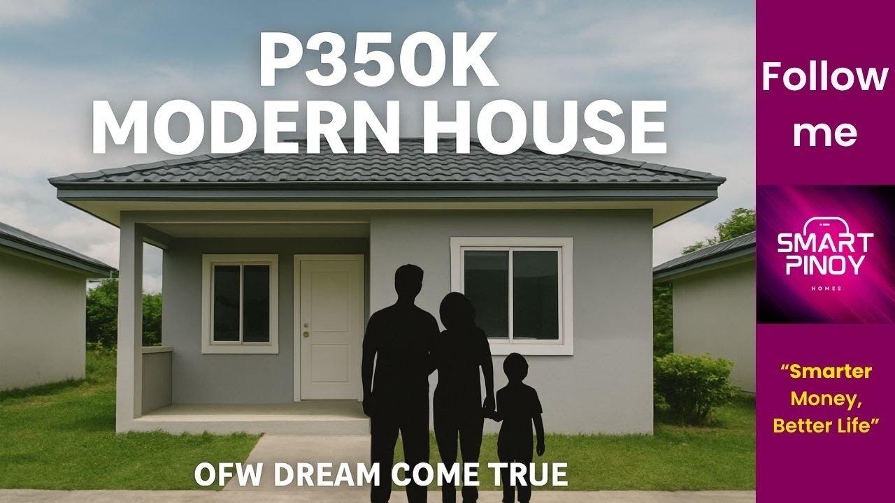 P350K Modern House | OFW Dream Home Success Story - YouTube