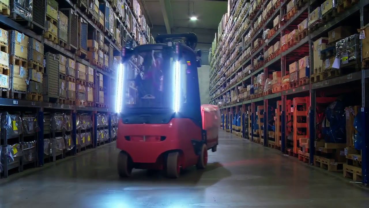 Яркое решение: светодиодные ленты для погрузчиков Linde LED Stripes ...