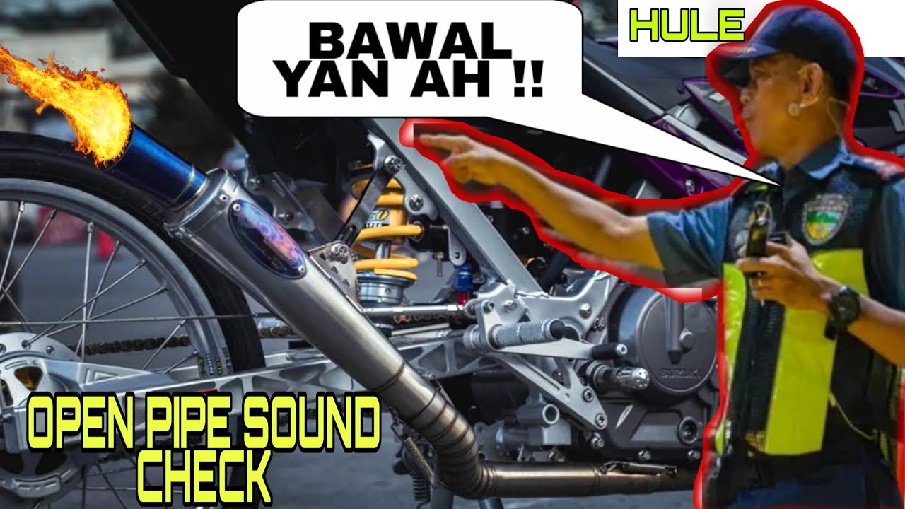 Raider 150 open pipe sound check |sobrang lakas - YouTube