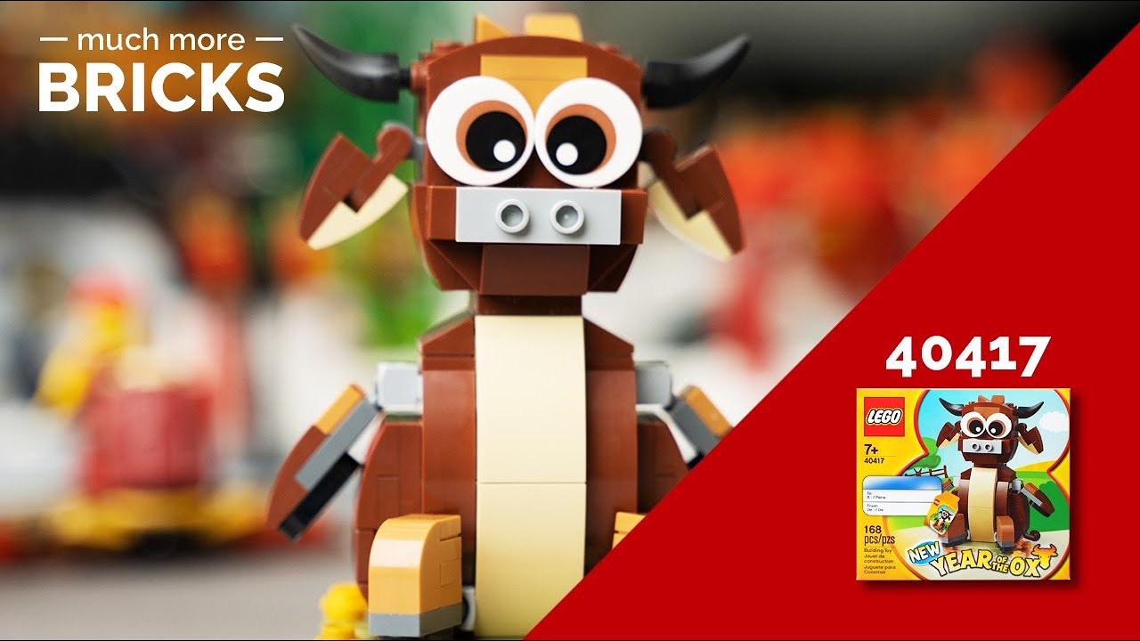 LEGO 40417 Year of the Ox Speed Build! - YouTube