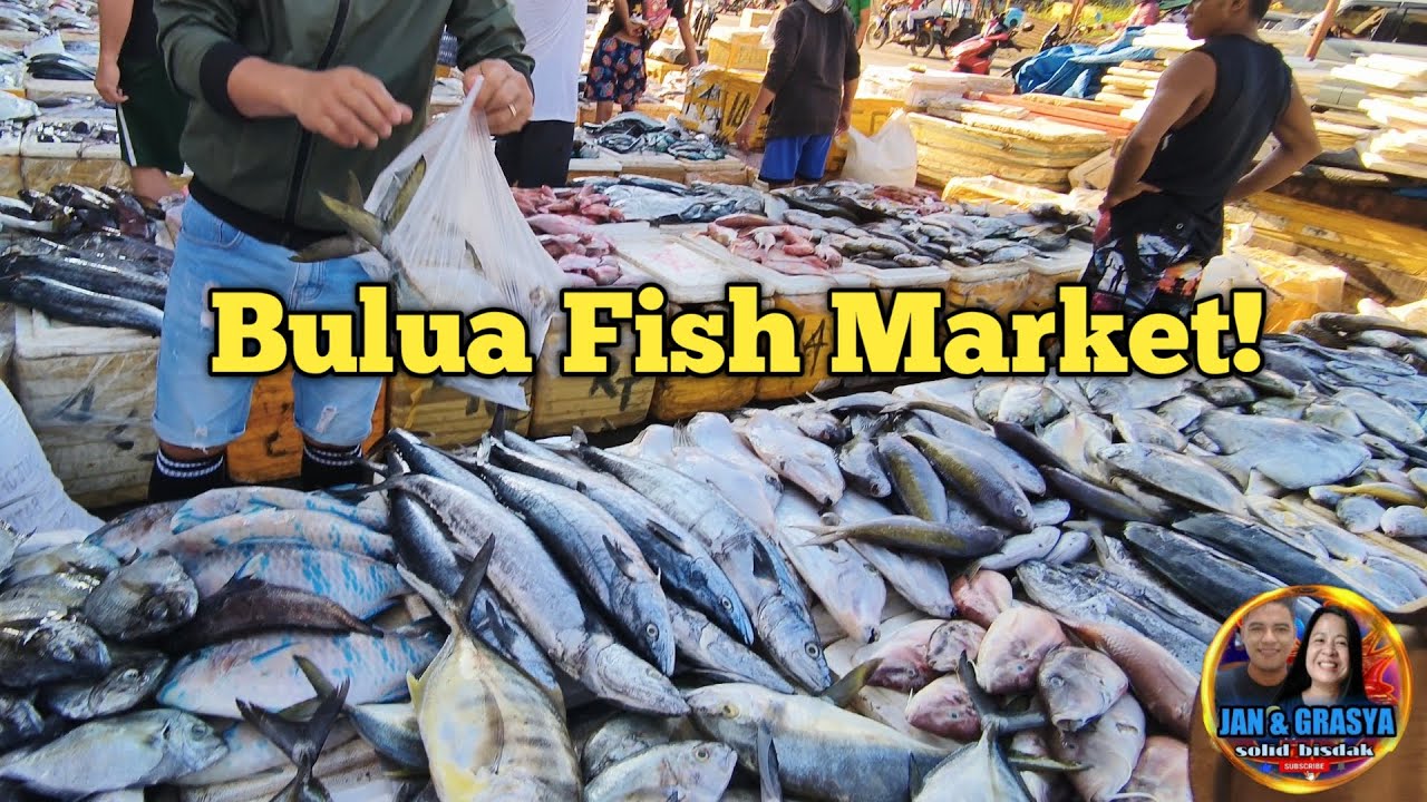 BULUA FISH MARKET! AT WEST BOUND TERMINAL CDO.. - YouTube