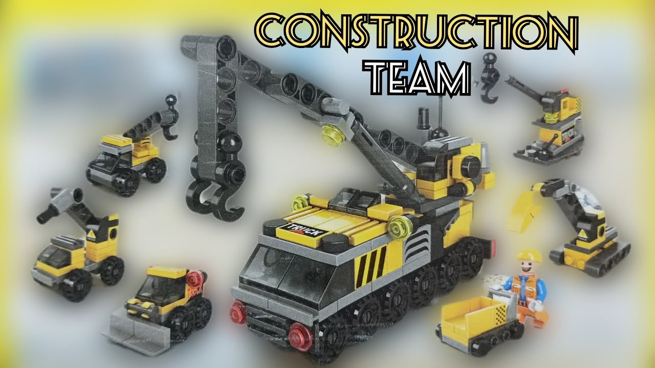 CONSTRUCTION TEAM | 6in1 Set - YouTube