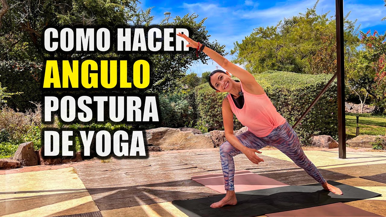 Como hacer postura de Angulo Lateral Extendido | Clase de Yoga para ...