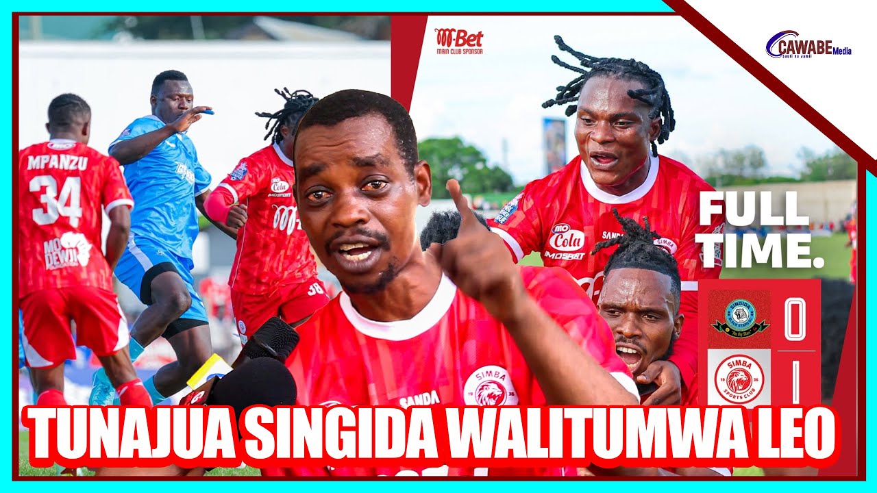 JABILI SIMBA APAGAWA NA USHINDI| SINGIDA WALITUMWA NA WAMEPEWA HELA ILI ...