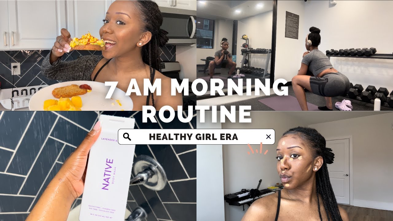 7AM Morning Routine | HEALTHY GIRL ERA - YouTube
