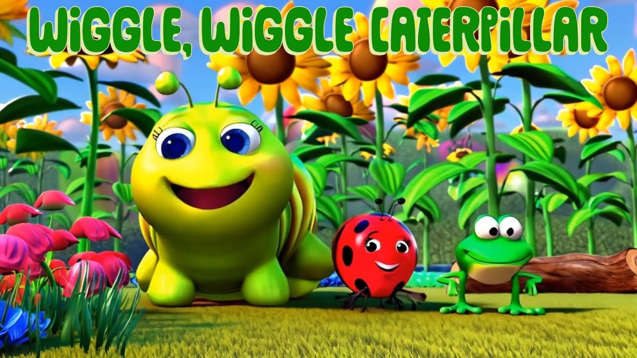 Wiggle Wiggle Caterpillar - Fun Kids Sing and Dance-Along - YouTube