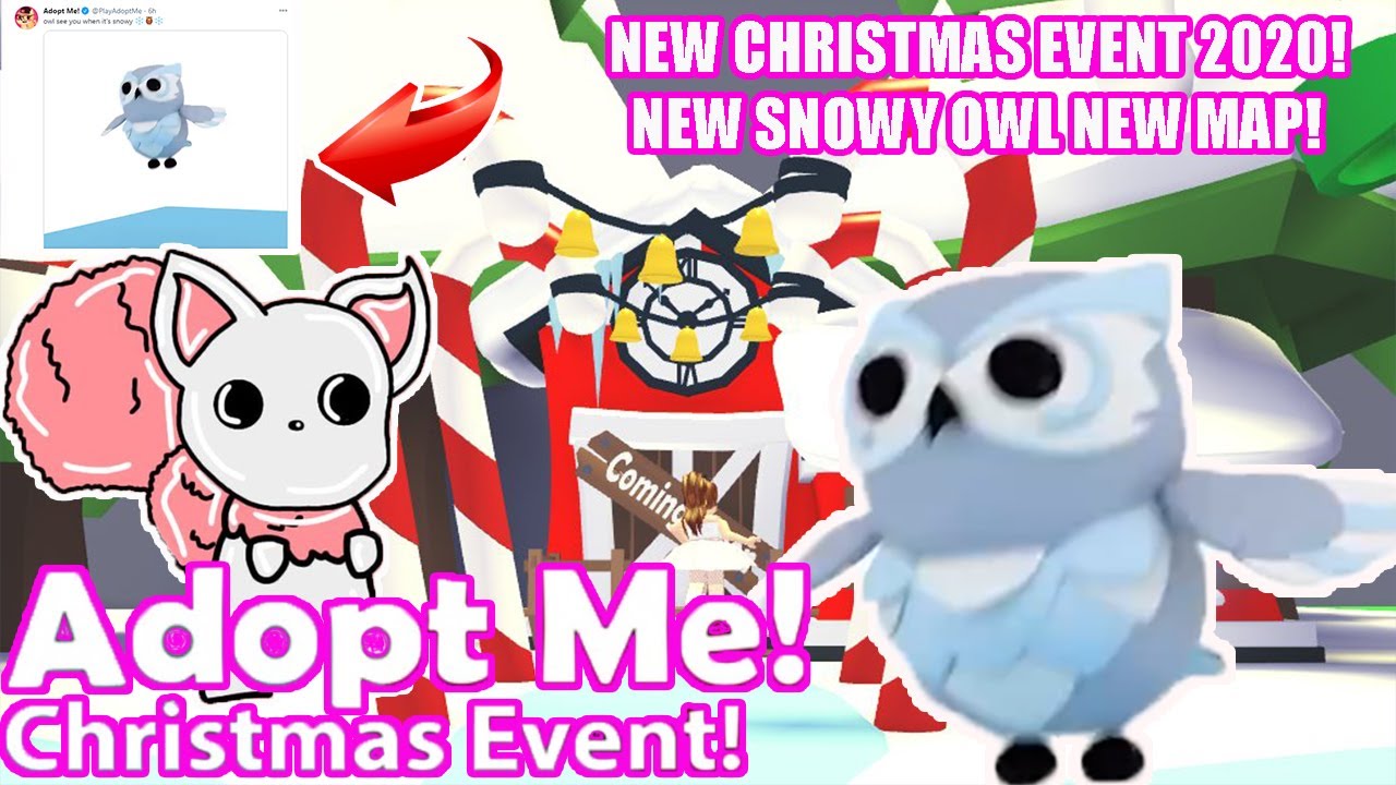 NEW OFFICIAL ADOPT ME CHRISTMAS UPDATE CONFIRMED 2020! SNOW OWL WINTER ...