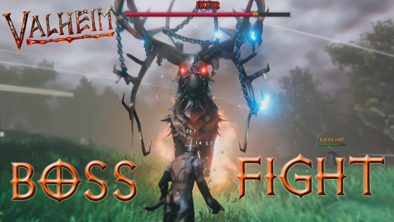 How to kill the first Boss in Valheim. - YouTube