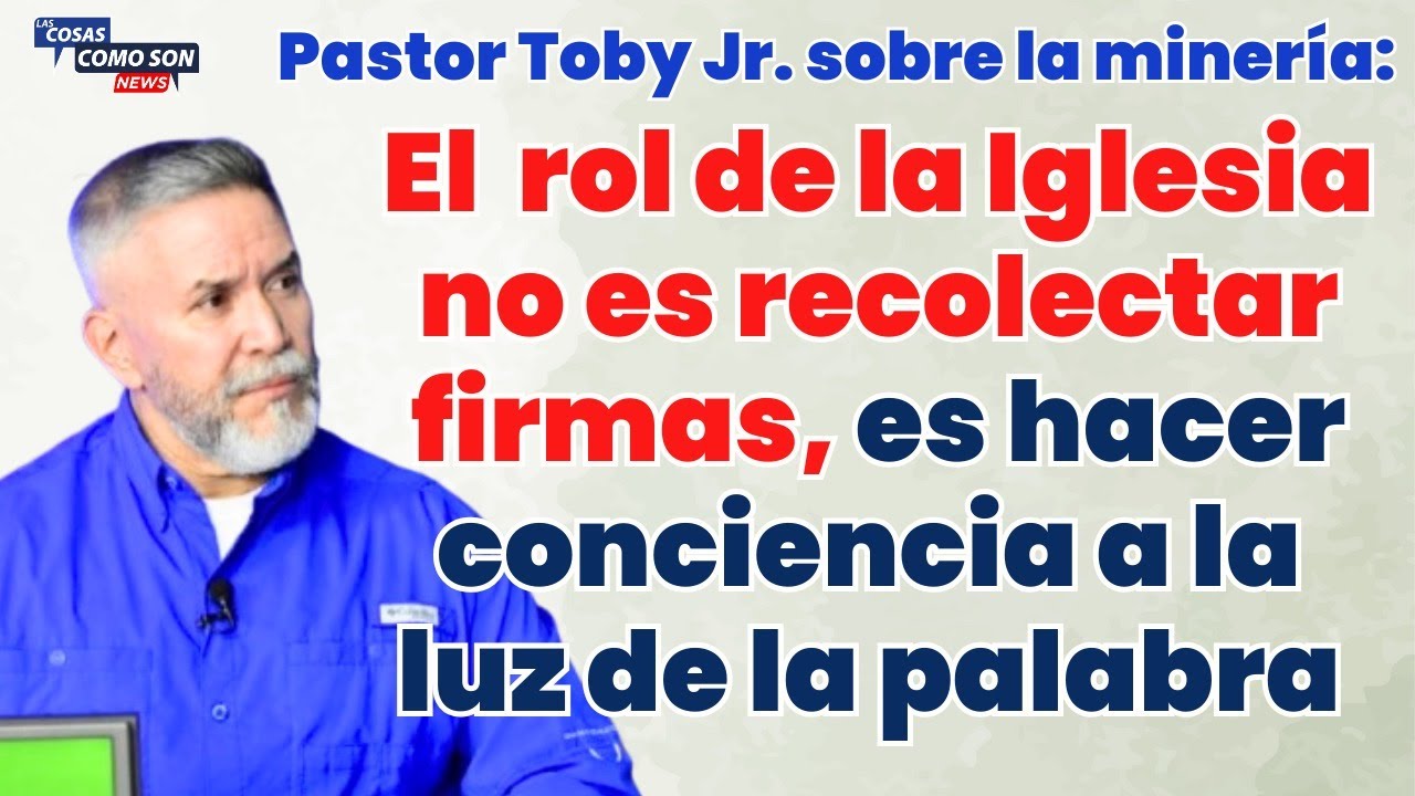 #LasCosasComoSon | Pastor Toby Jr. | 26 - 03 - 2025 - YouTube