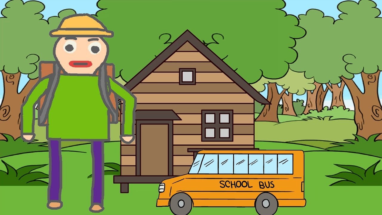 BALDI'S BASICS ANIMATION - Draw a Adventure - Baldi's HALLOWEEN Day #1 ...