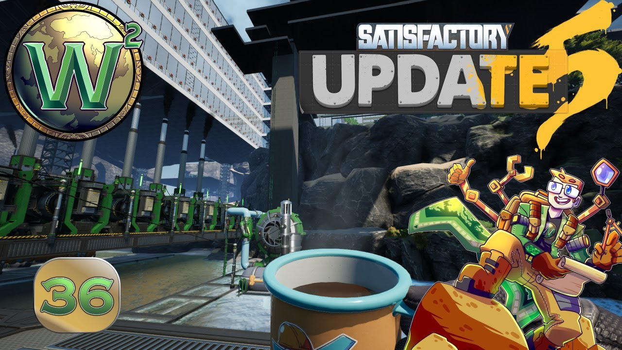 Satisfactory Update 5, Episode 36 - Let's Play, Stream - YouTube