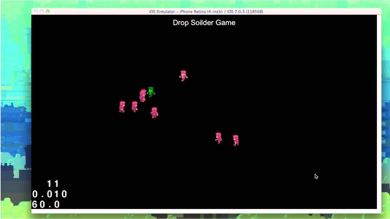 Cocos2d-x + lua - Isometric Characters tracking AI for fixed position and moving position - YouTube