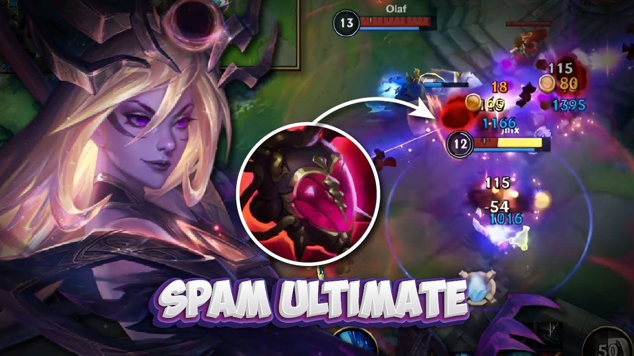 10s + ULT CD !! Spam Ultimate Dark Cosmic Lux Gameplay // Wild Rift ...