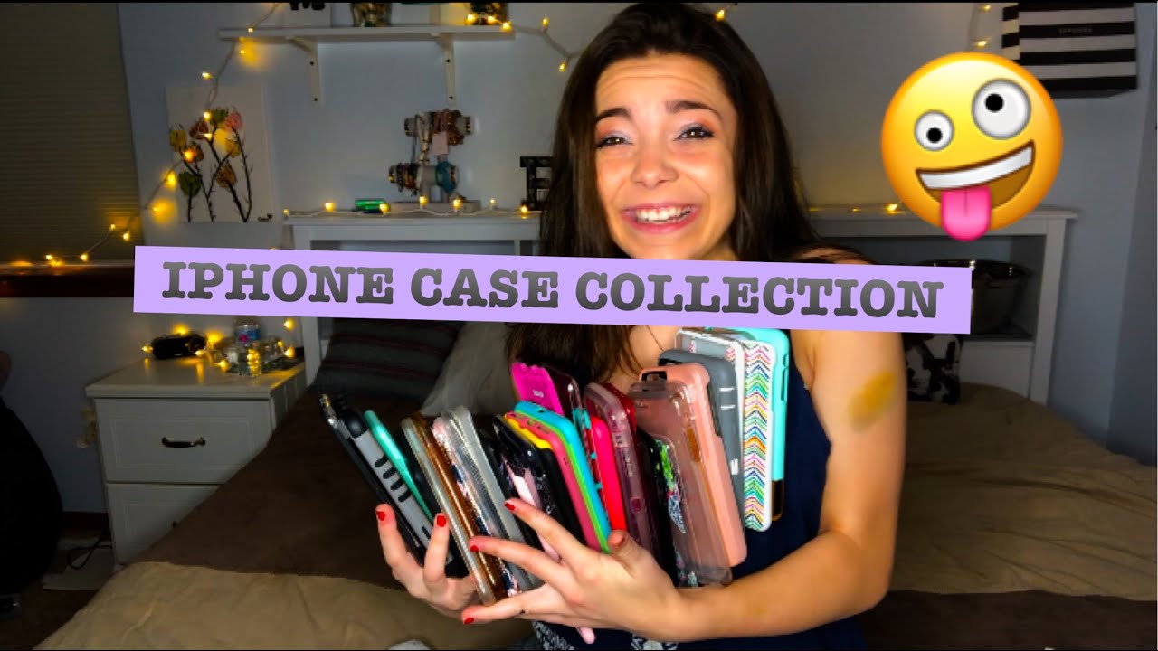 IPHONE CASE COLLECTION - YouTube