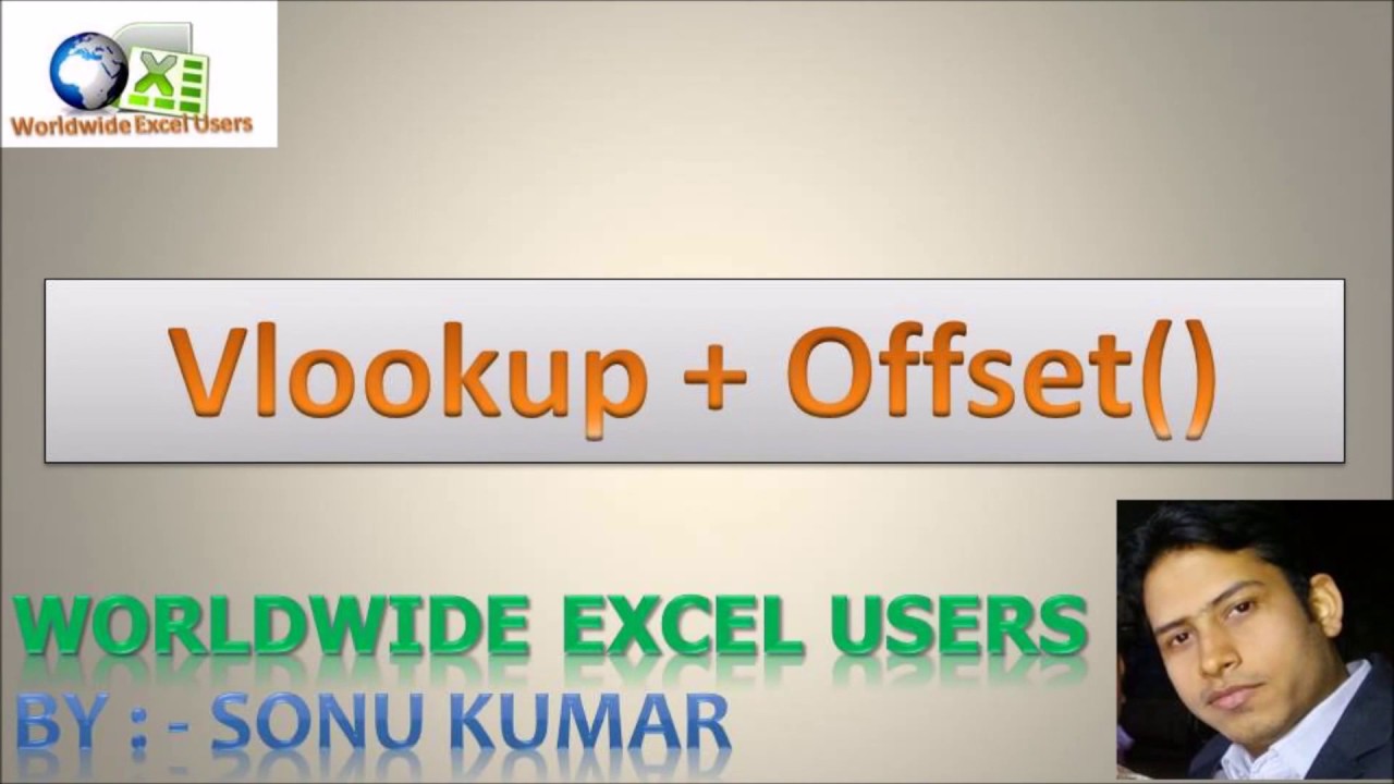 Vlookup With Offset Automatic Range In Vlookup YouTube Vlookup With Offset Automatic Range In Vlookup YouTube