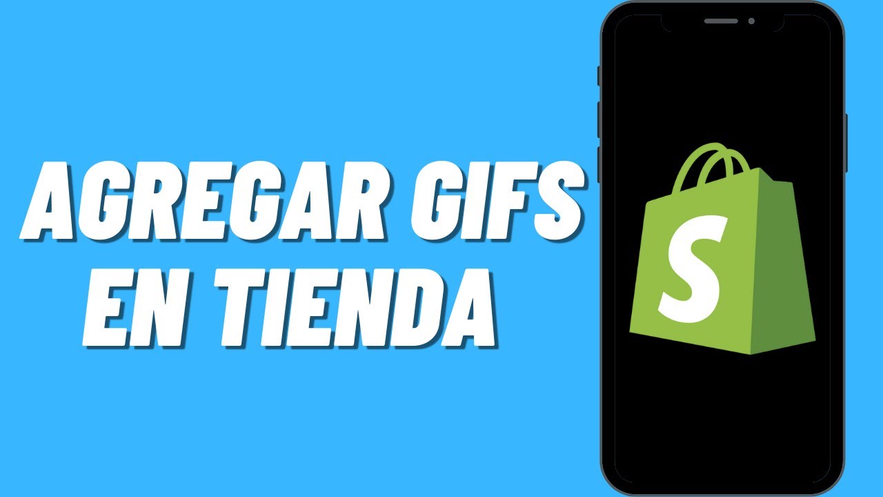Cómo agregar GIFS en tienda Shopify - YouTube