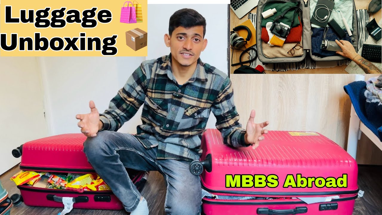 Luggage packing tips for MBBS Abroad | medicoinfo - YouTube