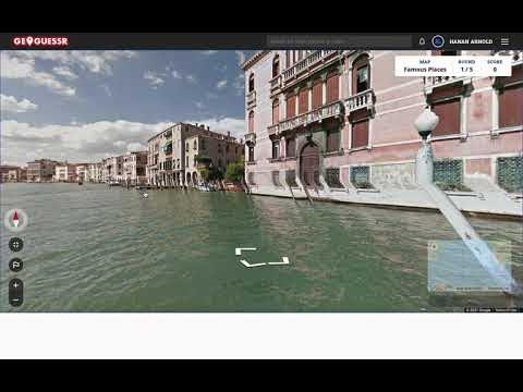 Geoguessr | Famous Places Map Gameplay - YouTube