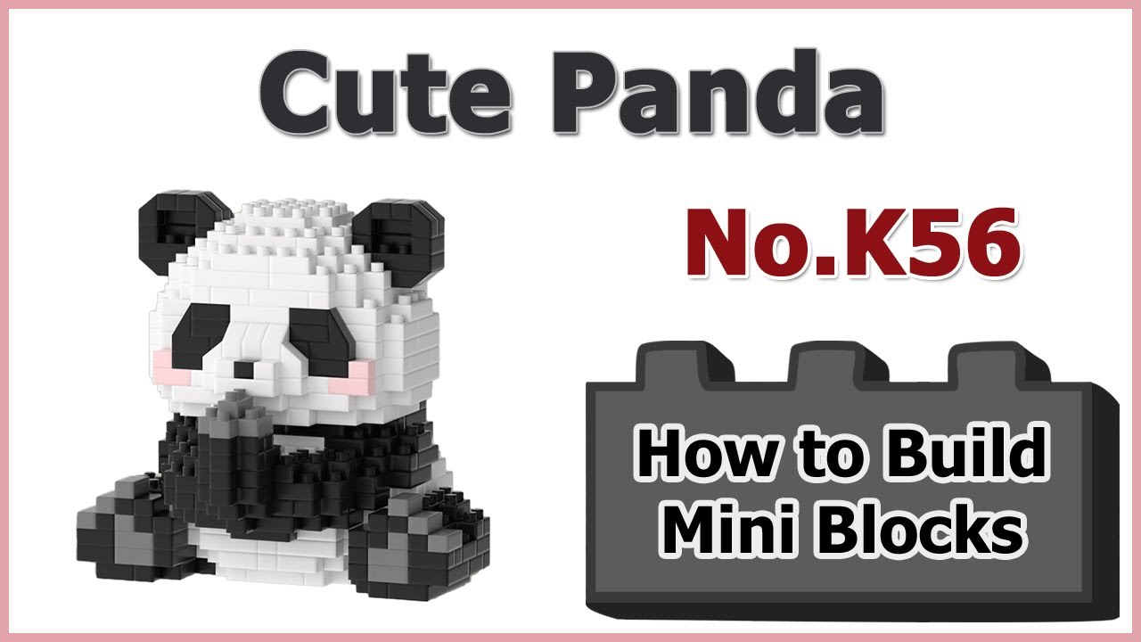 How to Build Mini Blocks Panda - Mekansm K56 Instructions ...