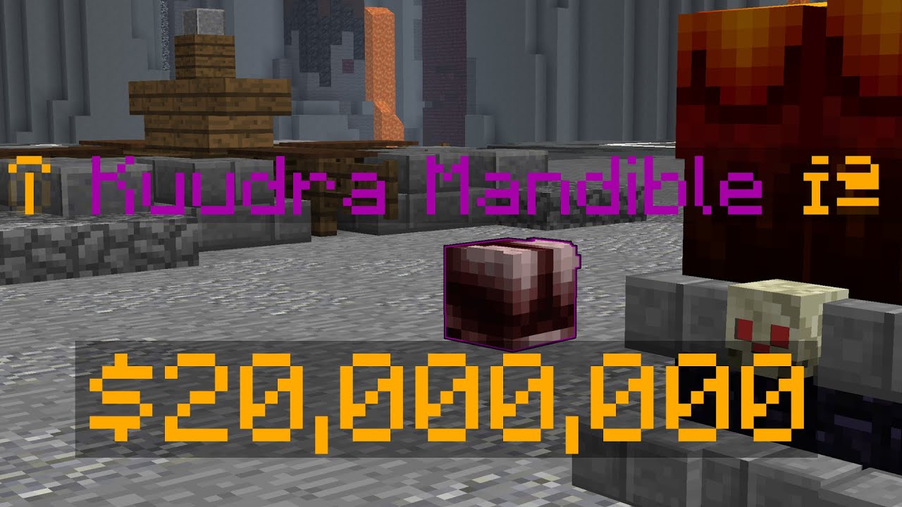 Kuudra Mandible FOUND!!! How to get the Kuudra Mandible | Hypixel ...