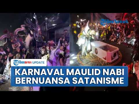 Viral Video Karnaval Maulid Nabi di Pekalongan ala Ritual Satanisme, 1 Peserta Meninggal Kelelahan