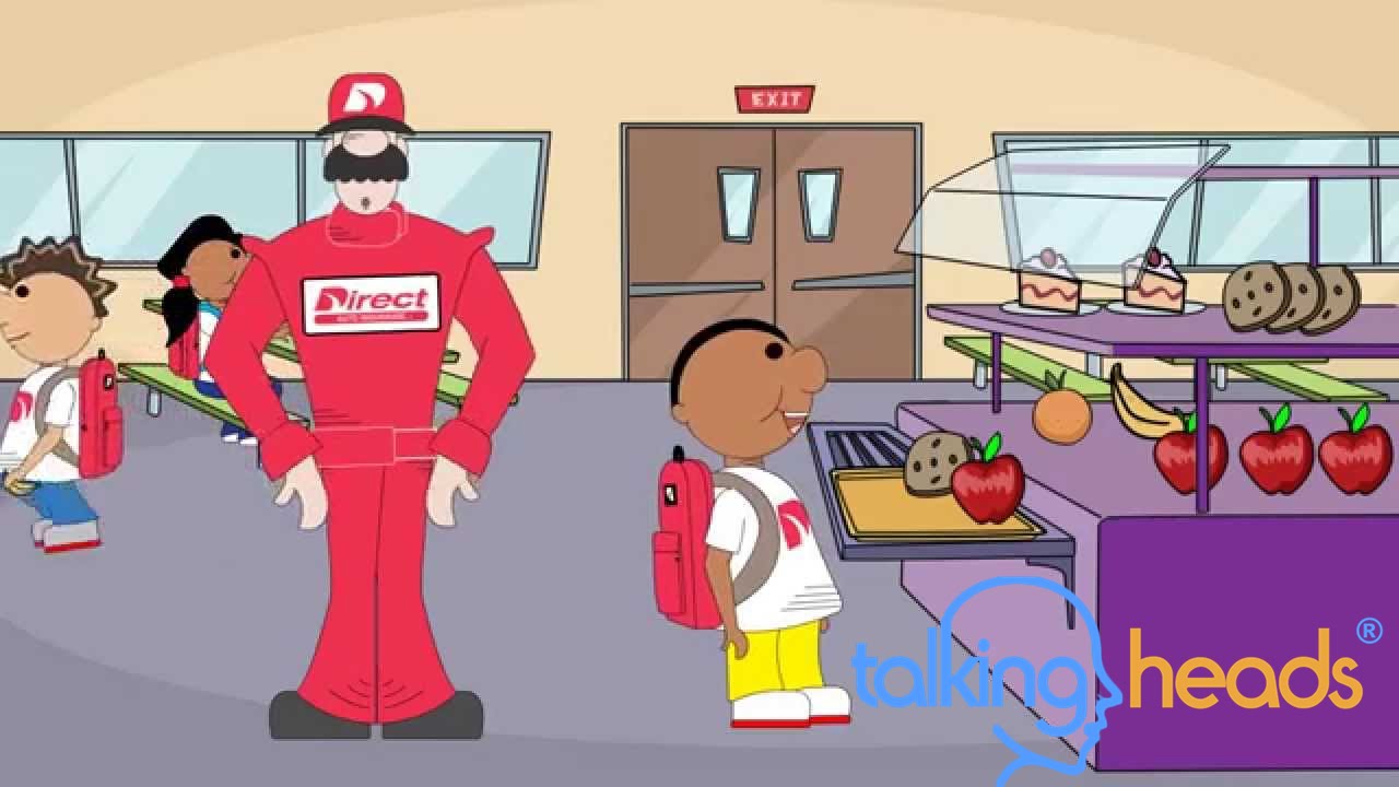 Health Choices in the Cafeteria | Animation Example - YouTube