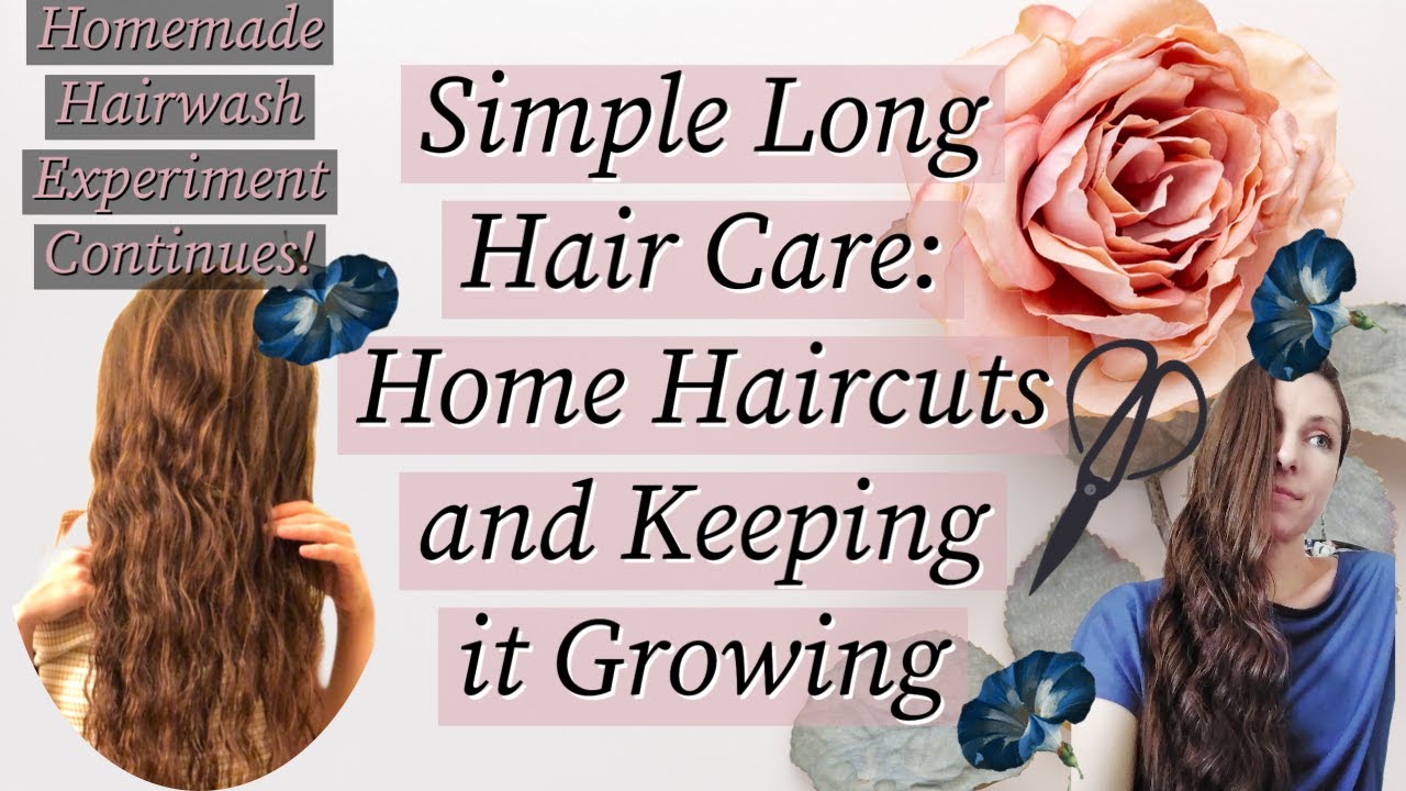 Natural Long Hair: Home Hair Cut and Homemade Hairwash Experiment ...