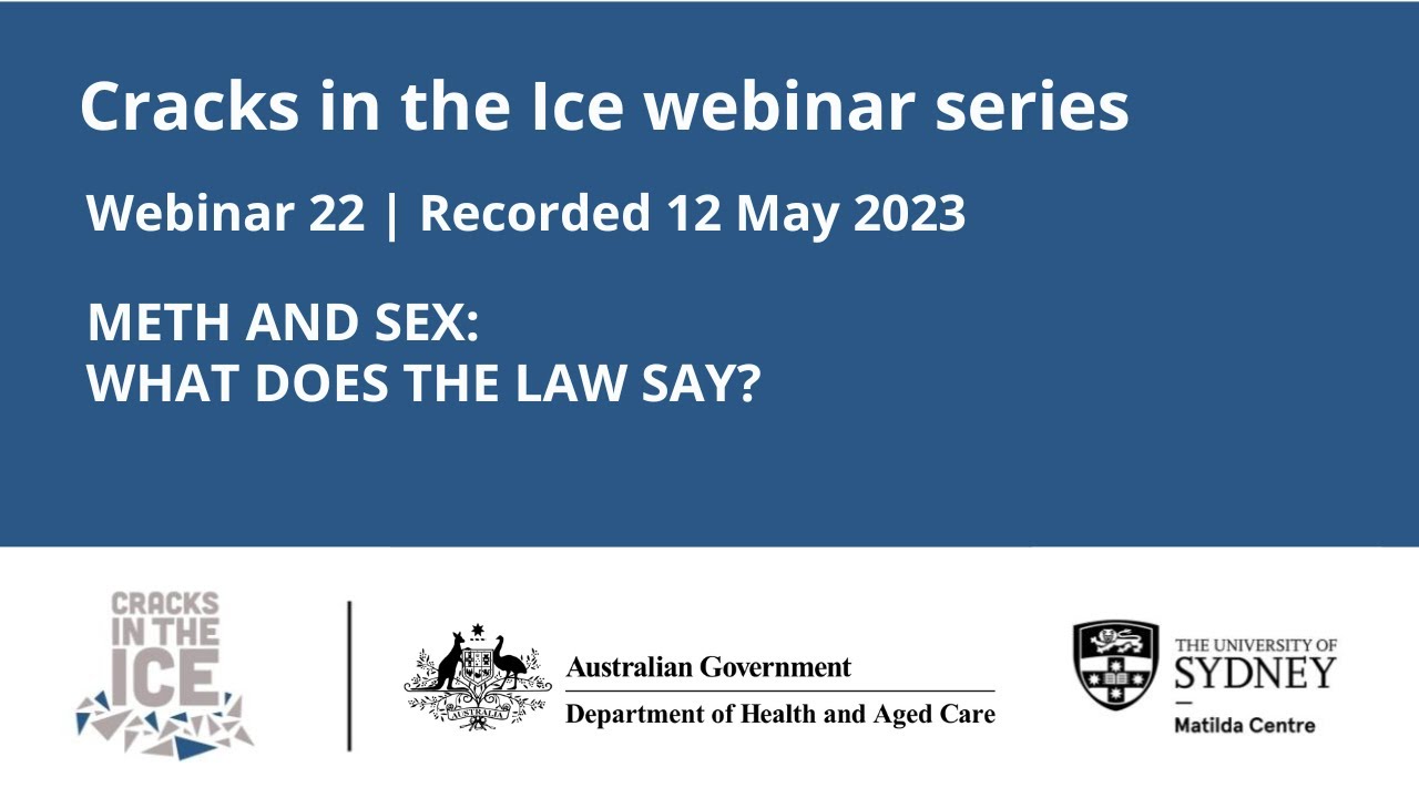 Meth and Sex: What Does The Law Say? - YouTube