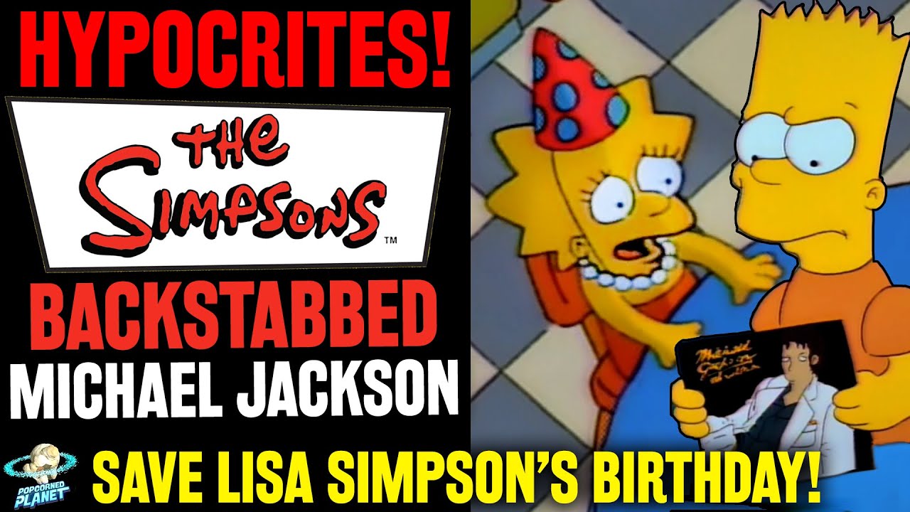 HYPOCRISY! The Simpsons Michael Jackson Ep Stark Raving Dad PULLED ...