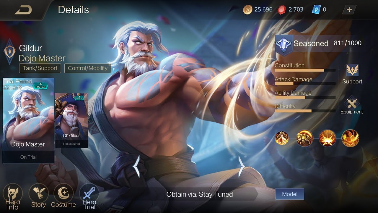 Gildur Gameplay | Arena of Valor | AoV | RoV | Liên Quân Mobile | 傳税對決 ...