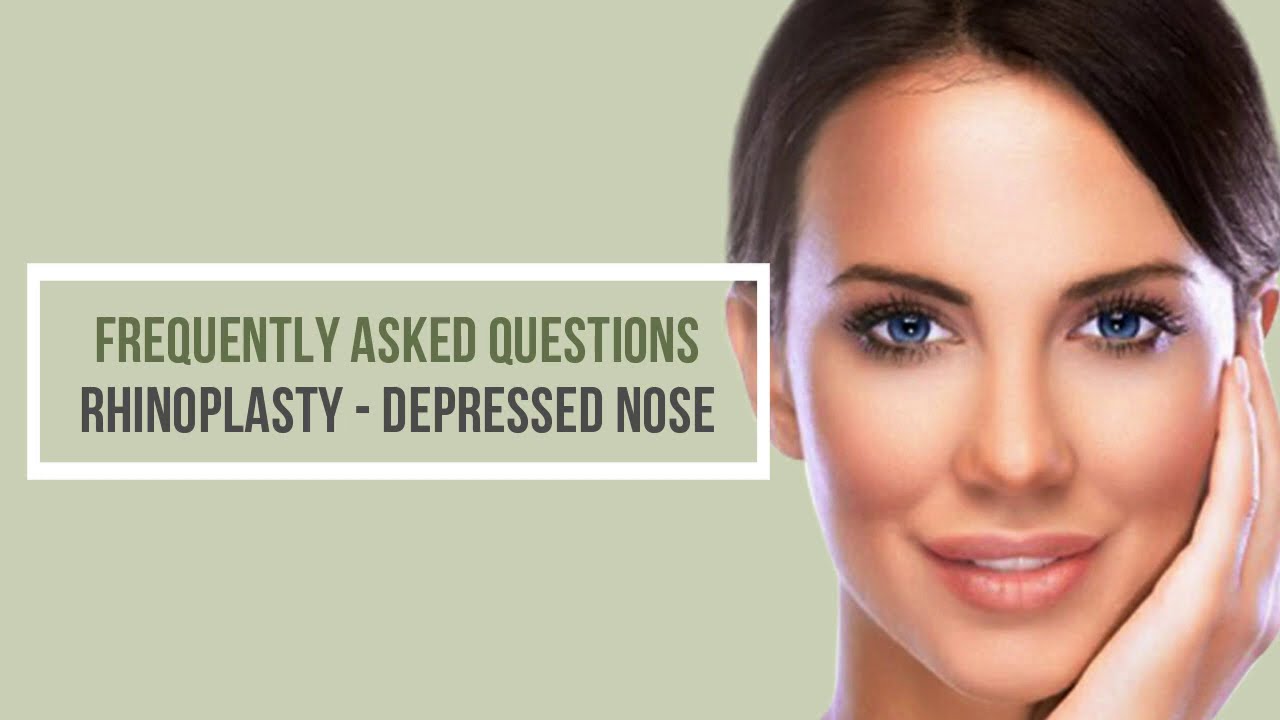 Rhinoplasty Depressed Nose, Nose Reshaping Surgery, Surat, Vadodara ...
