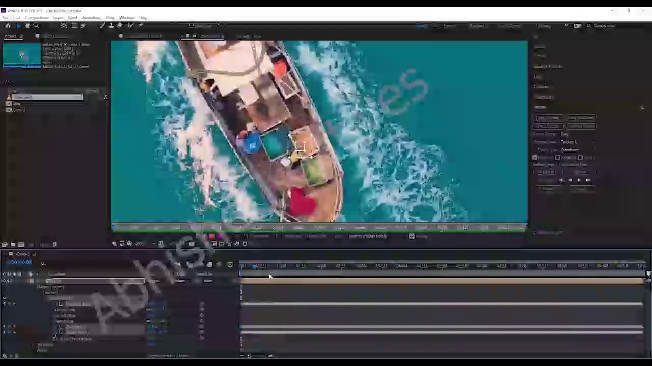 One Point Tracking In After Effects | Tutorial | Hindi | English - YouTube