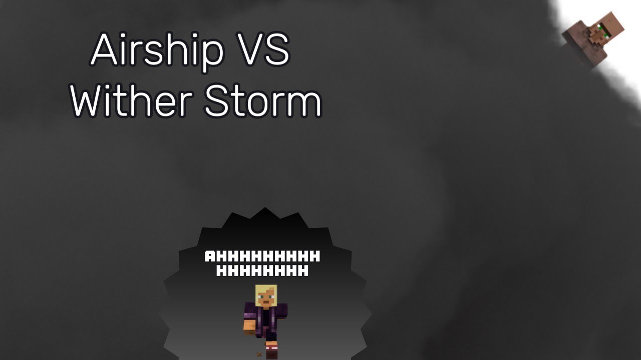 Can an airship survive the Wither Storm? - YouTube