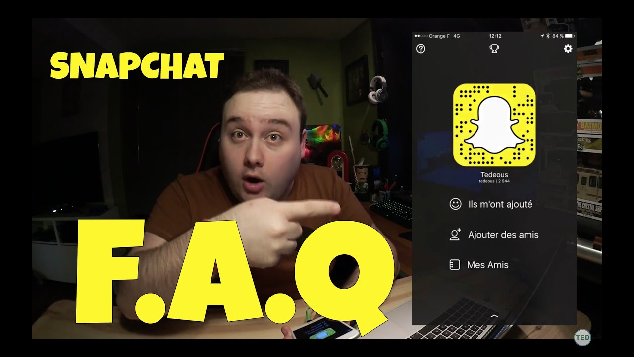 Je répond à vos questions sur SNAPCHAT ! - YouTube