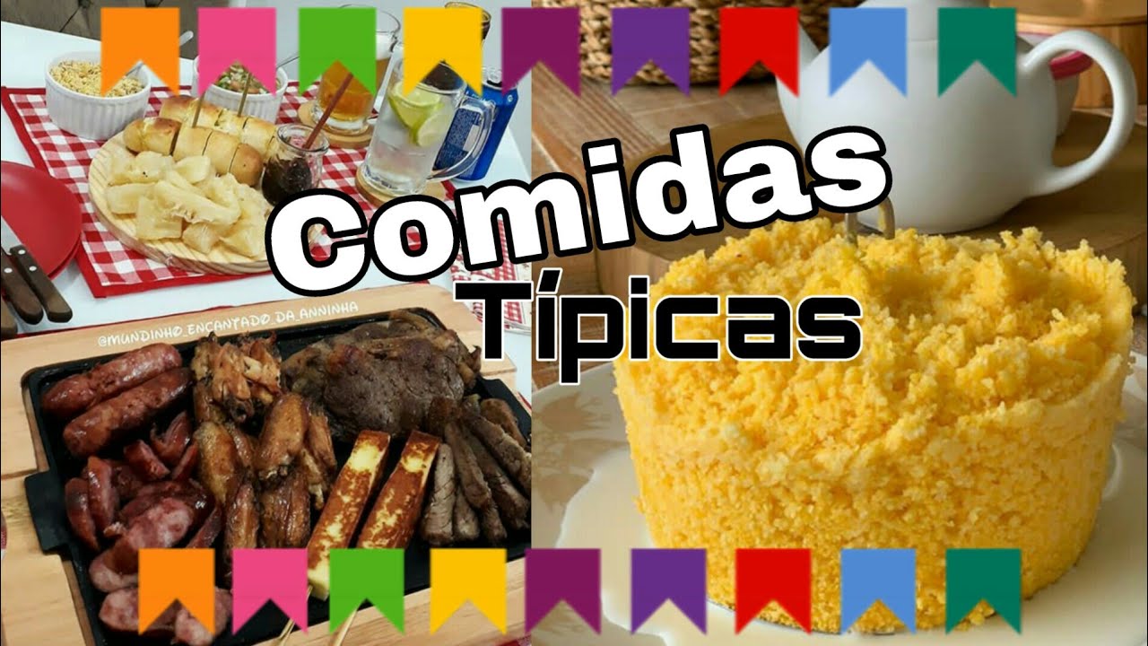 COMIDAS TÍPICAS DE FESTA JUNINA 🍿 - YouTube