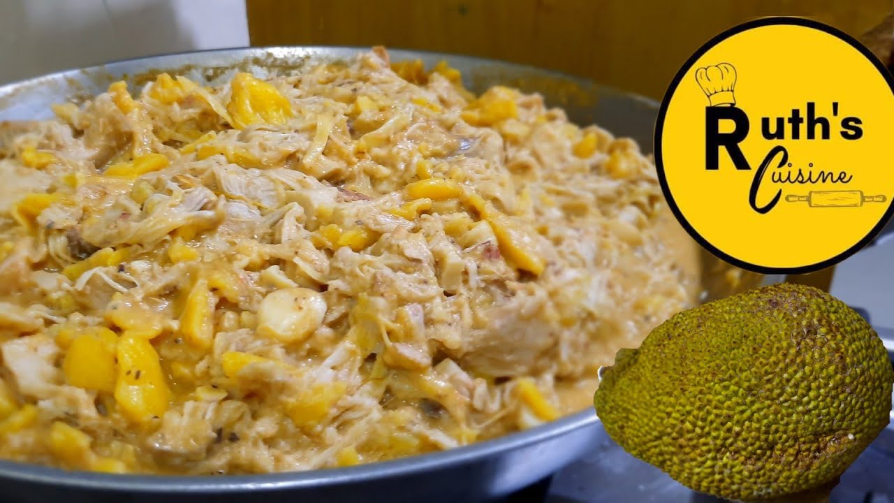 Ginataang Langka Recipe _ Cooking Shredded Jackfruit in Coconut Milk ...