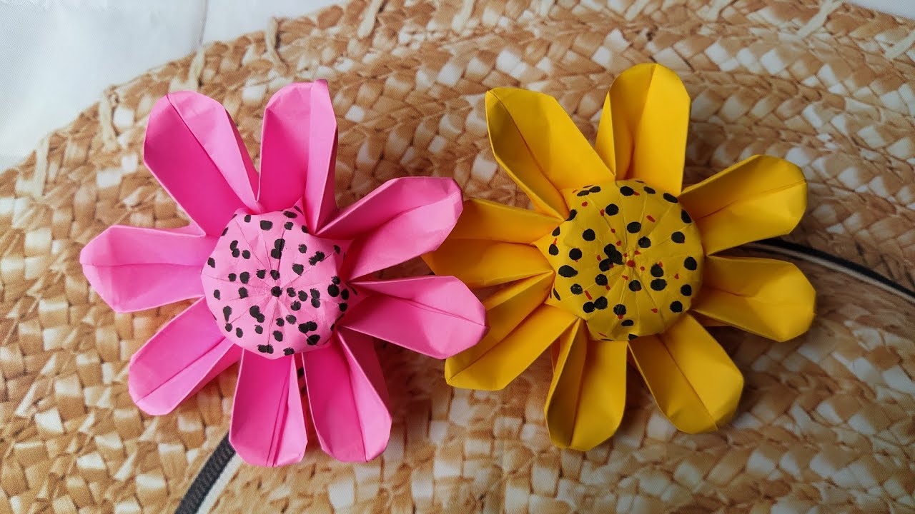 How to Make an Origami Daisy Flower: A Step-by-Step Guide – easy ...