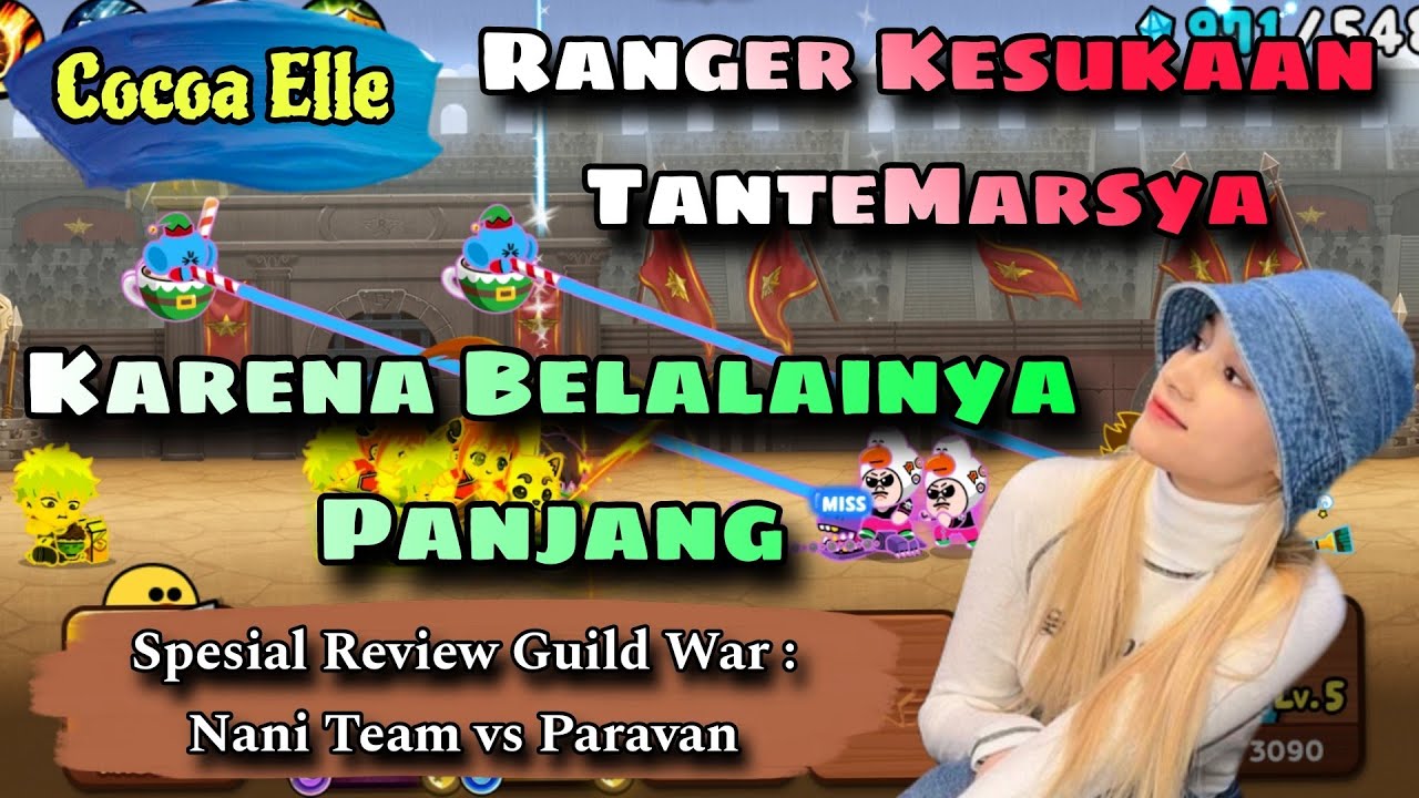 TanteMarsya Membuat Elle Hyper Master Karena Belalainya Panjang !! Line Rangers Xmas 2024 ...
