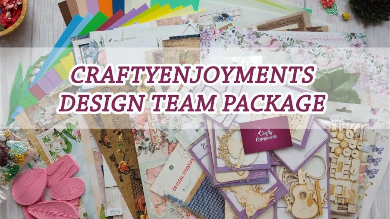CraftyEnjoyments Design Team Package / Scrapbooking / Handzy Craft ...
