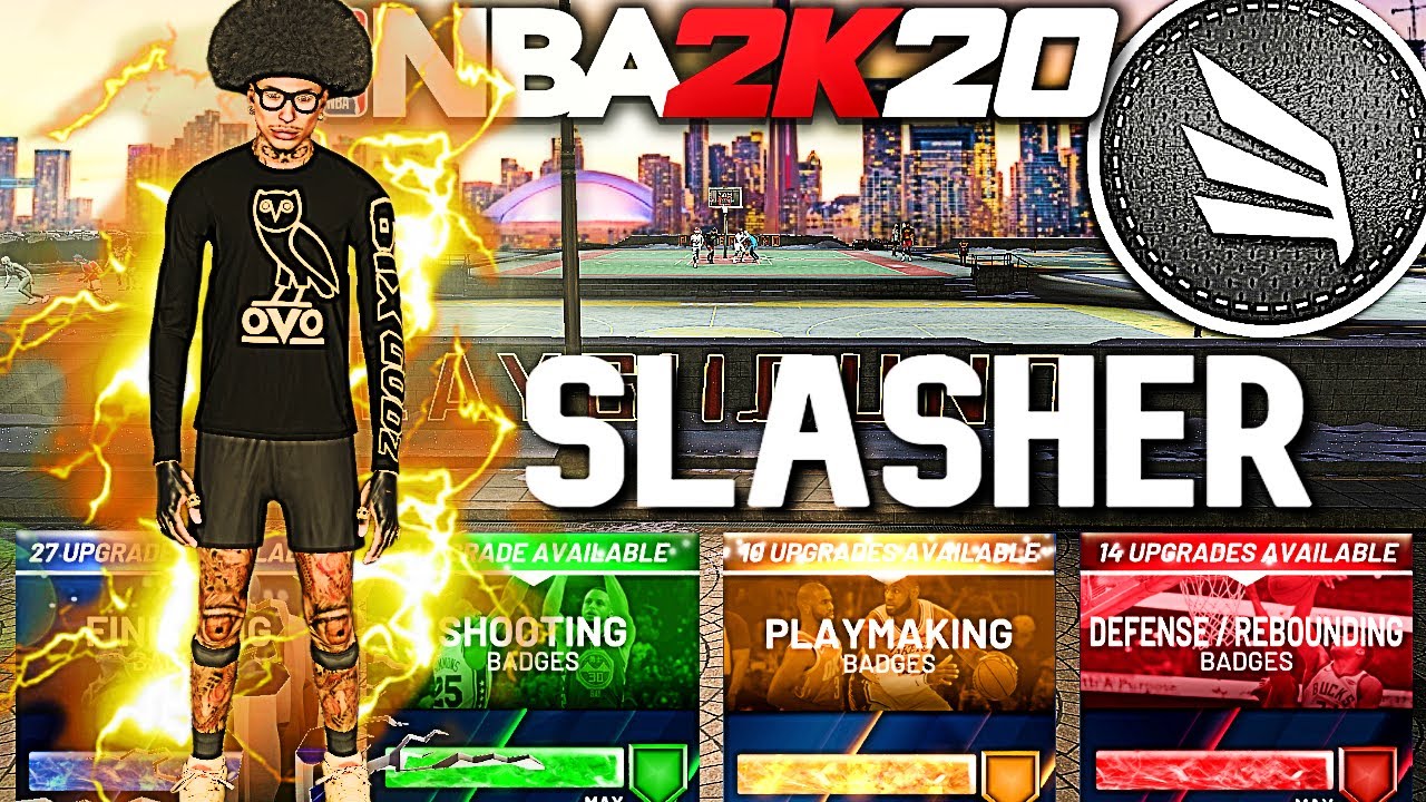 THIS IS THE MOST DOMINANT SLASHER BUILD ON NBA 2K20 PERIOD... BEST ...