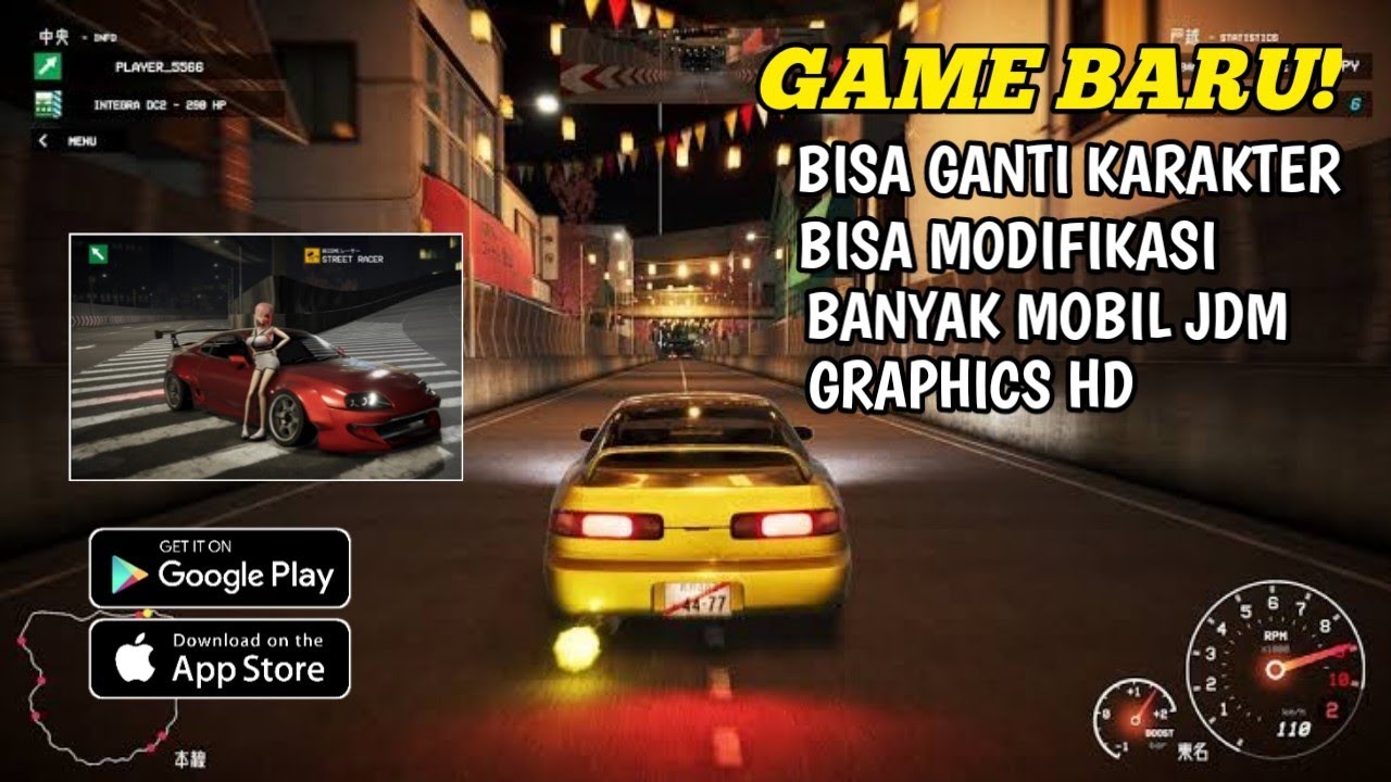 GAME BARU! Kanjozoku Game Balap Mobil Jepang Full Mobil JDM Graphics HD ...