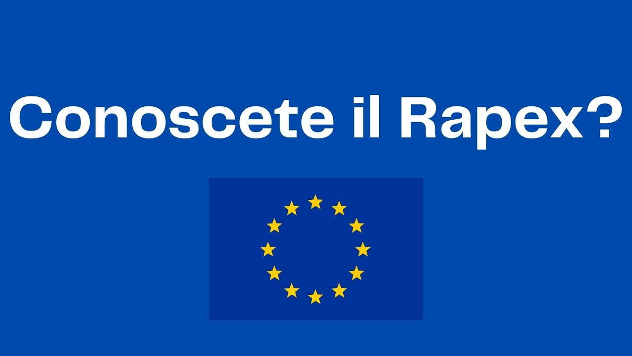 Rapex: per proteggere te e famiglia da prodotti pericolosi - YouTube
