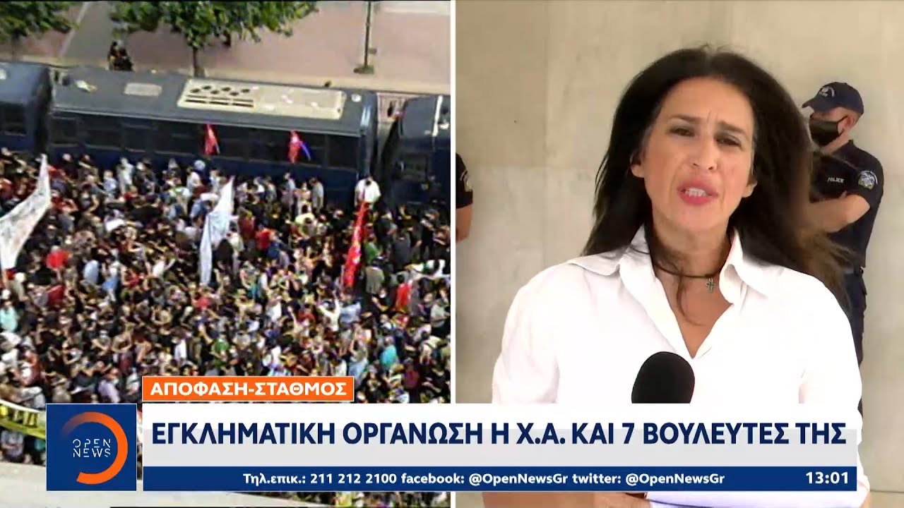 Εγκληματική οργάνωση η Χρυσή Αυγή και 7 βουλευτές της | Μεσημεριανό ...