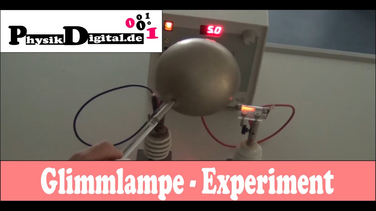 Glimmlampe - Versuch - YouTube