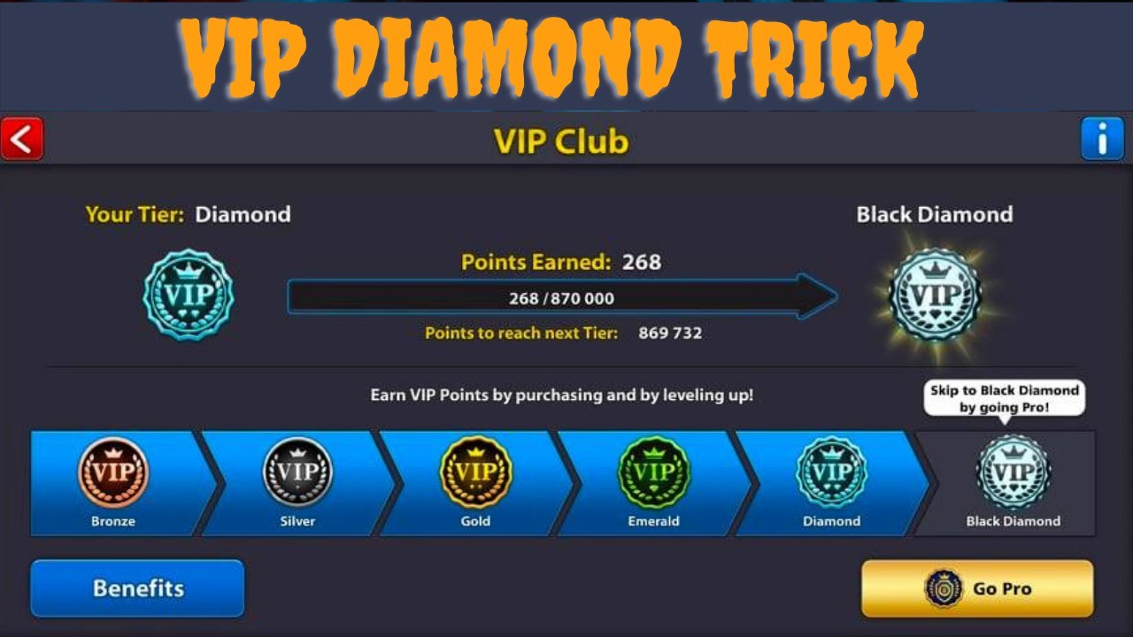 8 Ball Pool Latest Vip Diamond Trick | Sep 2021 | Just in 5 minutes ...