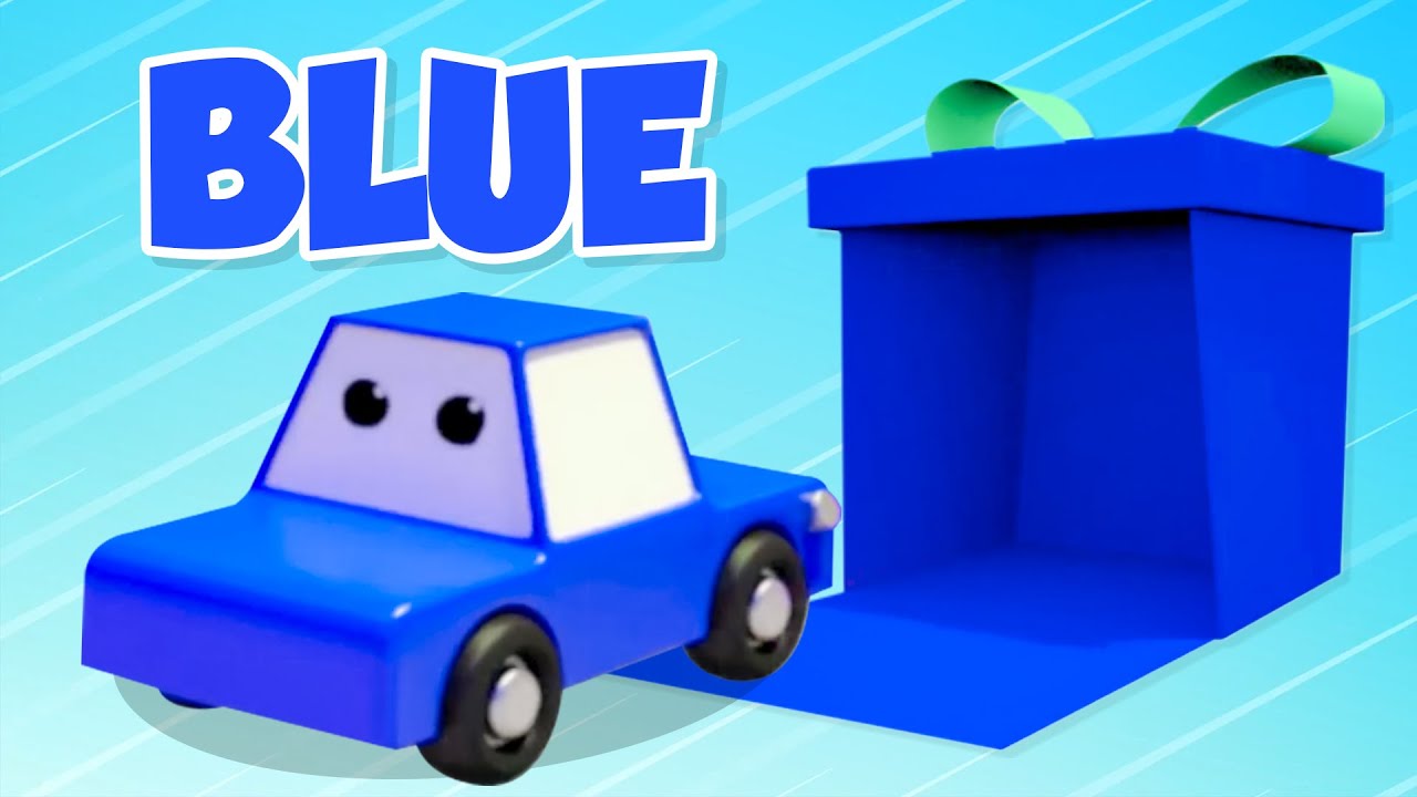Learn Colors with Car & More Vehicles Videos for Toddlers - YouTube