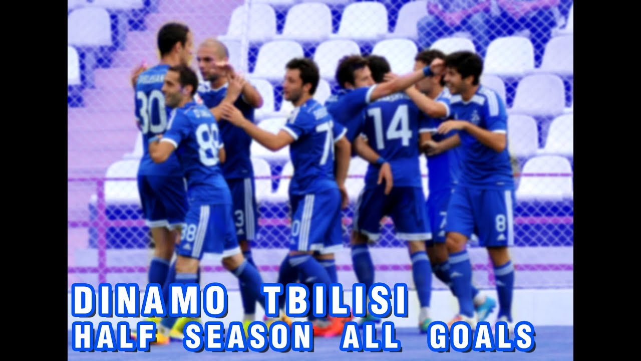 FC Dinamo Tbilisi half season all goals 2014/2015 - YouTube